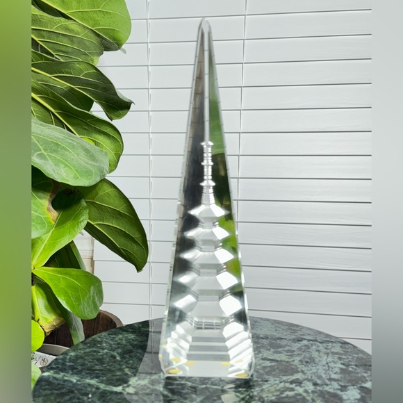 Unbranded | Art | Mid Century Modern Hoya Sculpture Reverse Cut Crystal ...